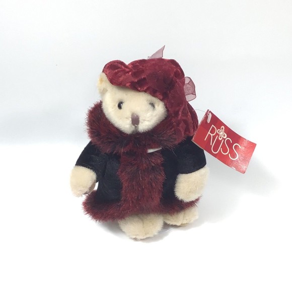 Russ | Other | Natasha Russ Berrie Victorian Style Bear 450 7 ...